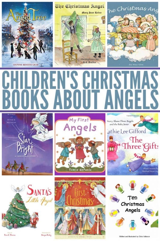 Kids Christmas Books About Angels - Glue Sticks and Gumdrops