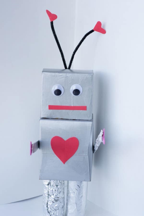Robot Valentine Box and Fueling Creativity in Kids – Glue Sticks and ...