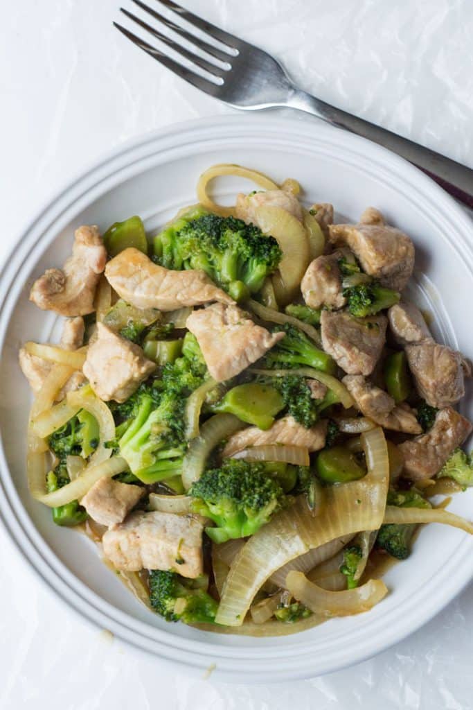 Pork and Broccoli Stir Fry - Glue Sticks and Gumdrops