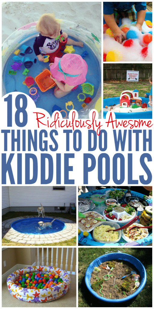 18 Ridiculously Awesome Things to Do with a Kiddie Pool - Glue Sticks ...