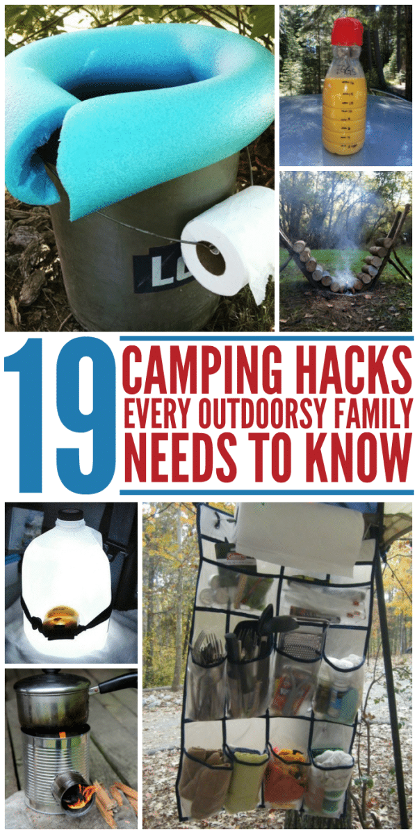 19 Camping Hacks Every Outdoorsy Family Needs to Know - Glue Sticks and ...