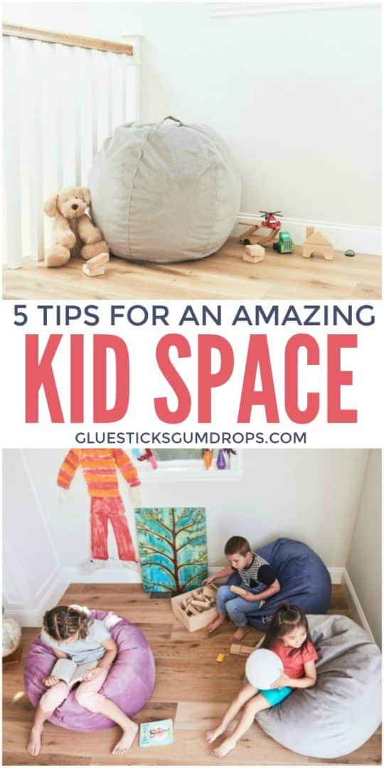 5 Tips for an Amazing Kid Space (+ Giveaway!) - Glue Sticks and Gumdrops