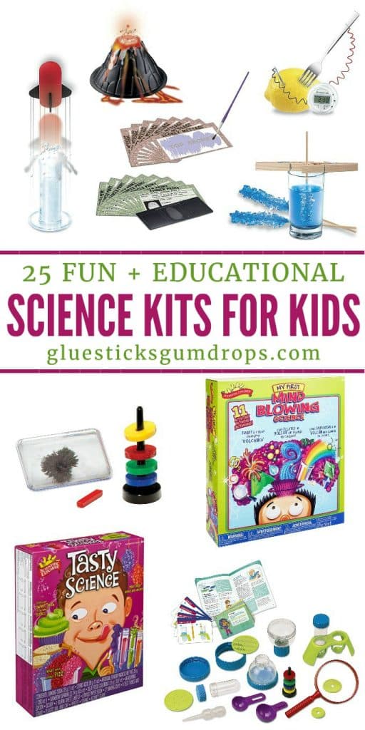 25 Fun and Educational Science Kits for Kids - Glue Sticks and Gumdrops