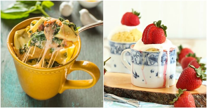 10 Mug Recipes for When You Need a Quick Lunch or Dessert