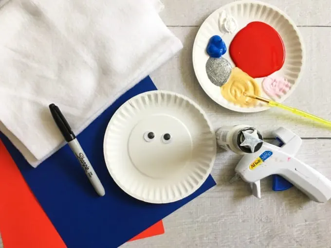 Uncle Sam Paper Plate Craft - Fun and Easy Patriotic Kids Craft