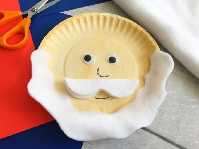 Uncle Sam Paper Plate Craft - Fun and Easy Patriotic Kids Craft