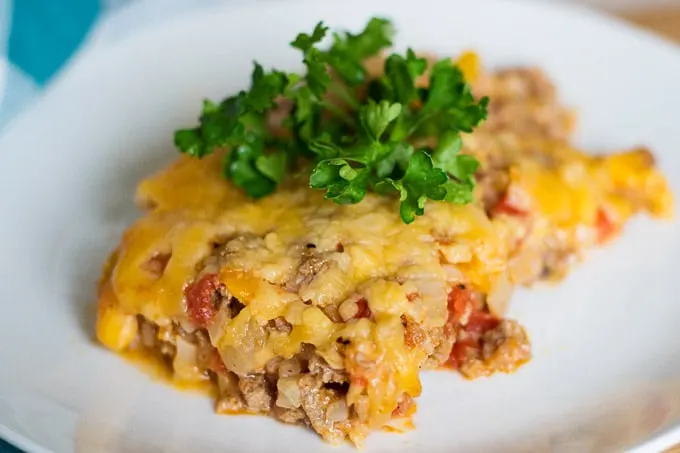 Healthier Low Carb Texas Hash - Glue Sticks and Gumdrops