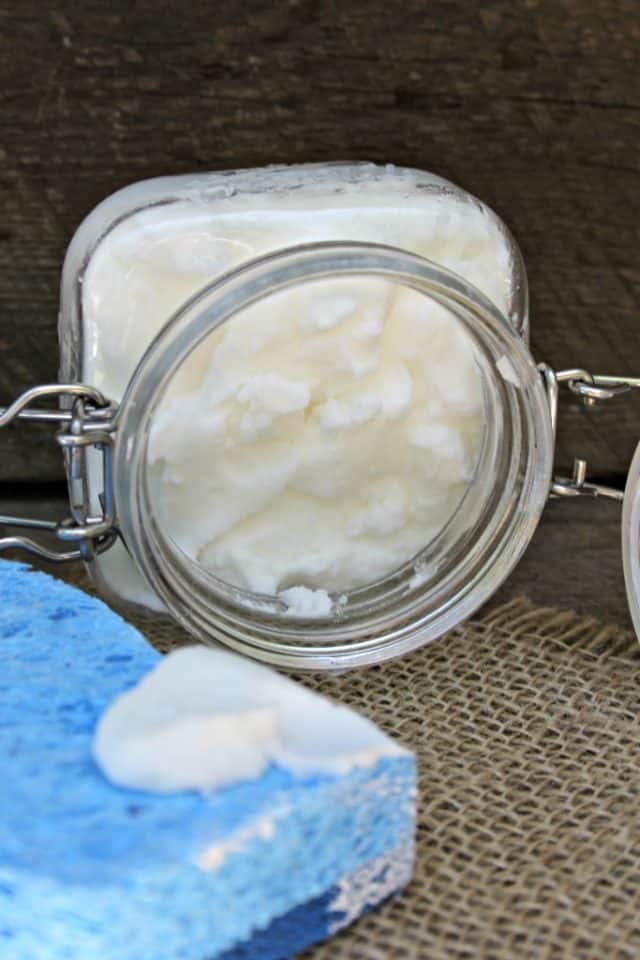 Homemade Soft Scrub Cleaner Recipe With Essential Oils