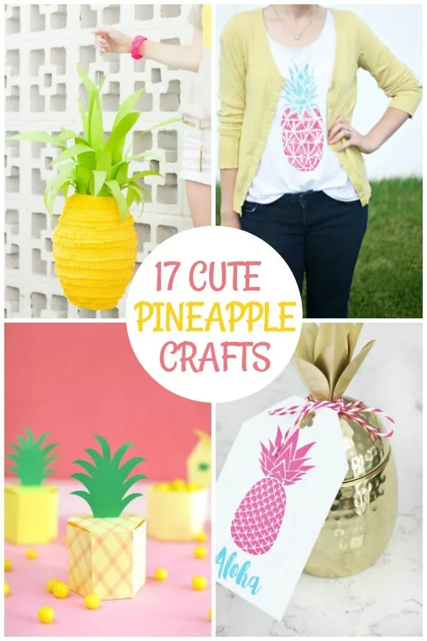 17 Cute DIY Pineapple Crafts to Get Your Craft On This Summer