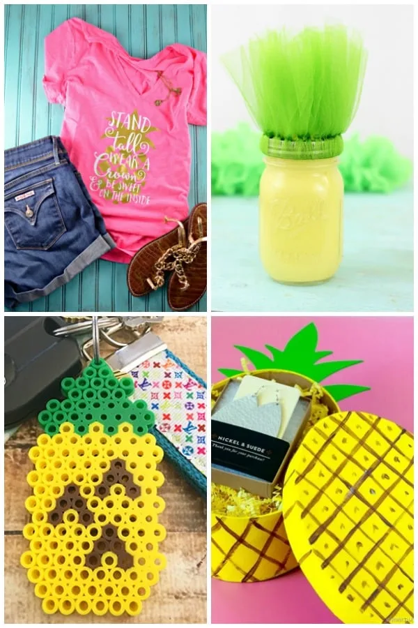 17 Cute DIY Pineapple Crafts to Get Your Craft On This Summer