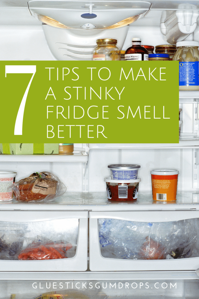7 Tips to Make a Stinky Fridge Smell Better - Glue Sticks and Gumdrops