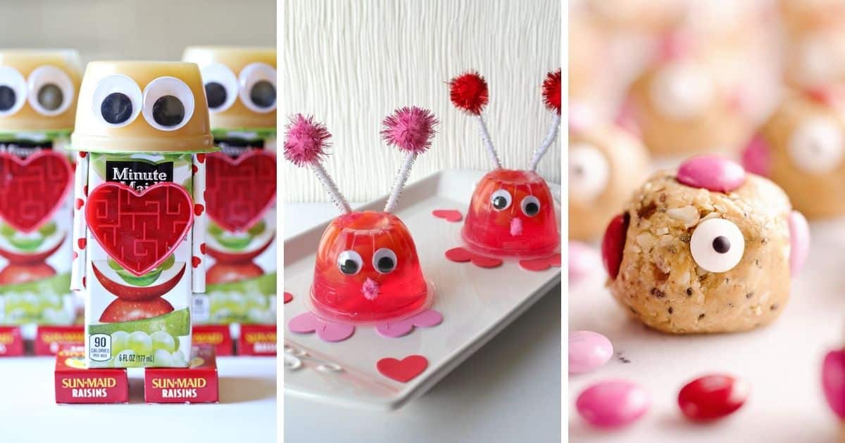 Easy Valentine's Day Snacks for Kids + Printable Lunchbox Notes