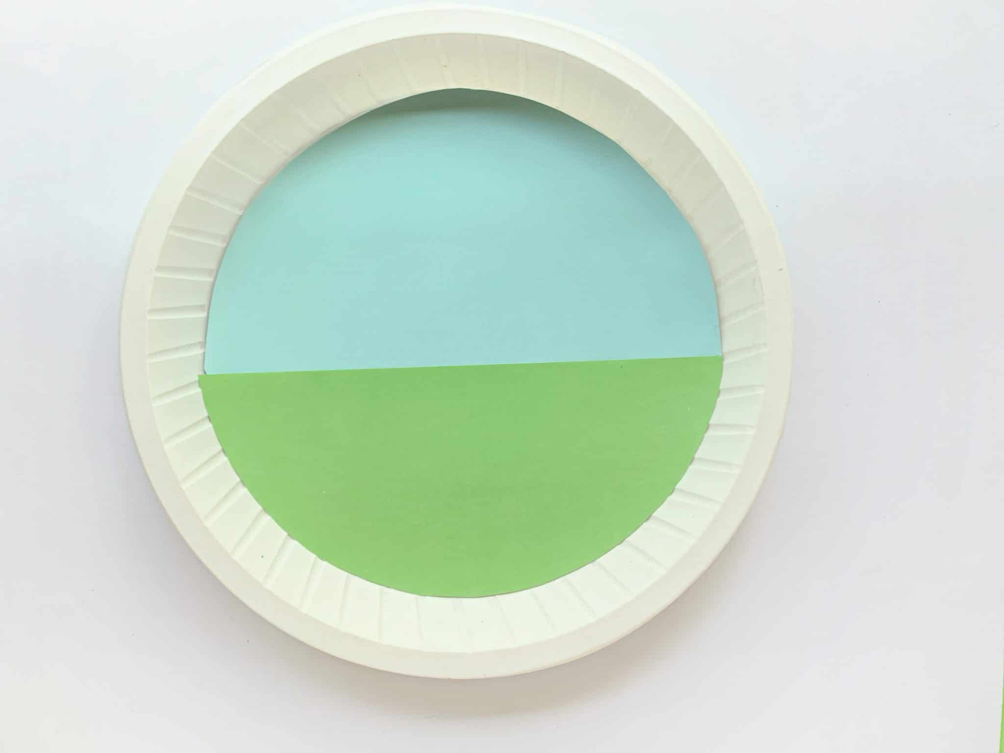 Cute Flower Garden Paper Plate Craft for Spring