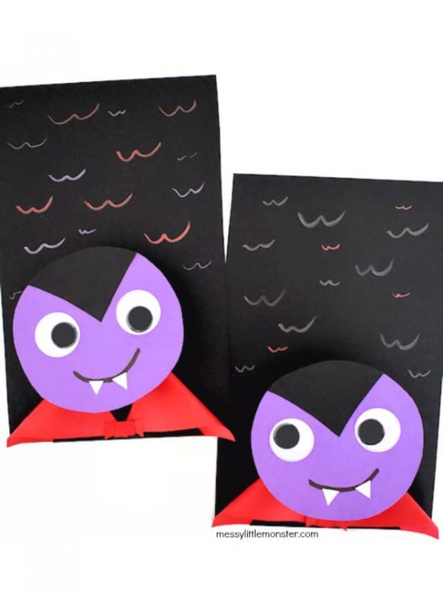 25 Easy Halloween Paper Crafts for Kids - Glue Sticks and Gumdrops