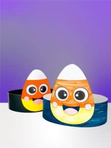 25 Easy Halloween Paper Crafts for Kids - Glue Sticks and Gumdrops