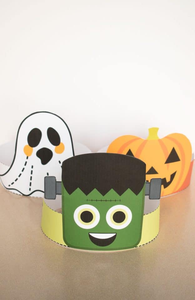 Headband Printable Halloween Craft for Kids - Glue Sticks and Gumdrops