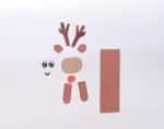 Rudolph Christmas Bookmarks with Free Printable Templates