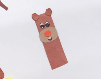 Rudolph Christmas Bookmarks with Free Printable Templates