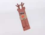 Rudolph Christmas Bookmarks with Free Printable Templates