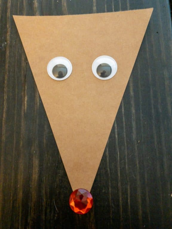 Easy and Cute Rudolph Craft for Kids