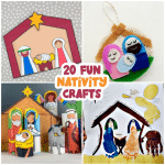 20 Nativity Crafts to Prepare for Christmas - Glue Sticks and Gumdrops
