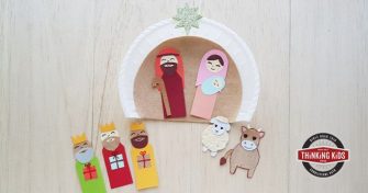 20 Nativity Crafts to Prepare for Christmas - Glue Sticks and Gumdrops