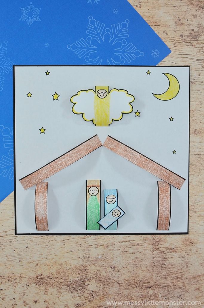 20 Nativity Crafts to Prepare for Christmas - Glue Sticks and Gumdrops