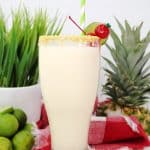 The Key Lime Colada: The Perfect Tropical Drink - Glue Sticks and Gumdrops