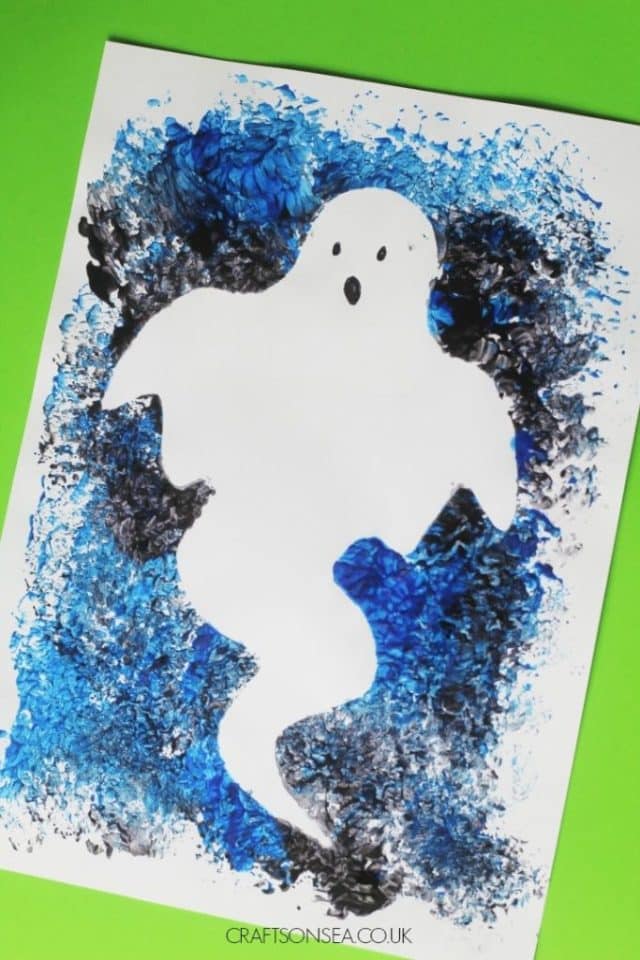 21 Ghost Crafts to Make Halloween Extra Spooky - Glue Sticks and Gumdrops