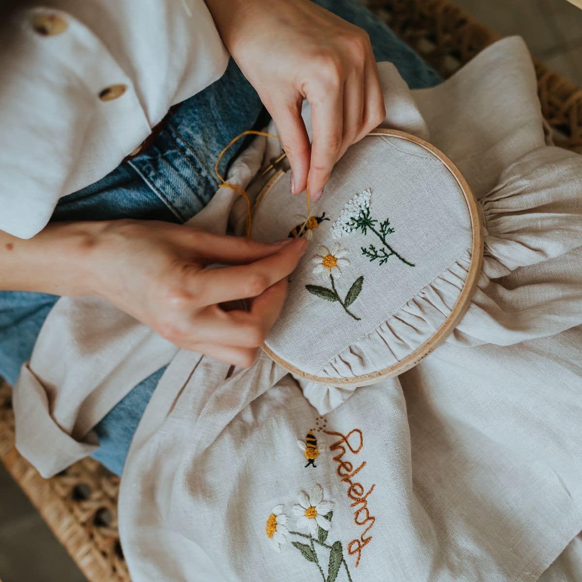 Uncovering the Popularity of Embroidery - Glue Sticks and Gumdrops