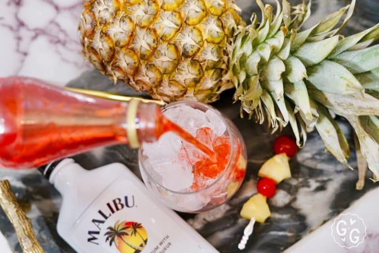 Malibu Sunset Cocktail A Fruity Drink For Summer