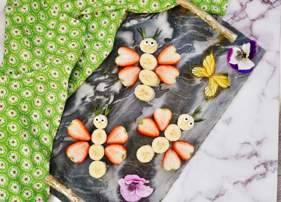 The Cutest Butterfly Fruit Snack for Kids