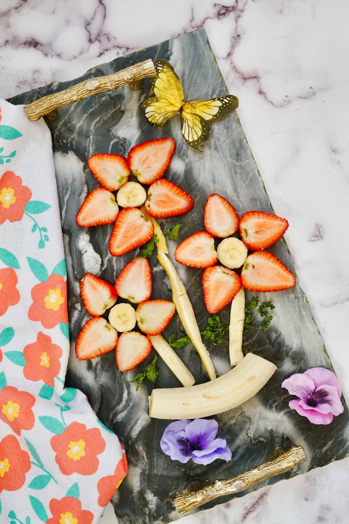 Fruit Flower - Fun Food Art for Kids