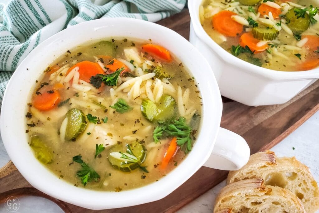 Easy Chicken Orzo Soup for Chilly Evenings